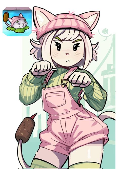 Cattail Plants Vs Zombies Drawn By Peargor Danbooru
