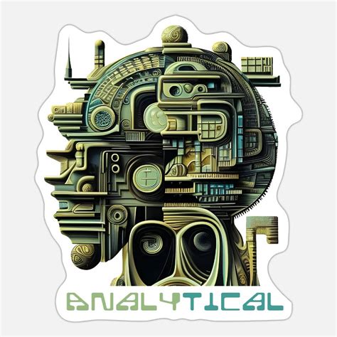 Analytical Stickers Unique Designs Spreadshirt