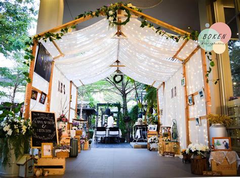 60 ไอเดียฉากถ่ายรูปงานแต่งสวยๆ Backdrop Thainarak Net