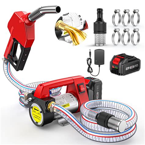 Taskstar Fuel Transfer Pump Battery Powered 21v Dc