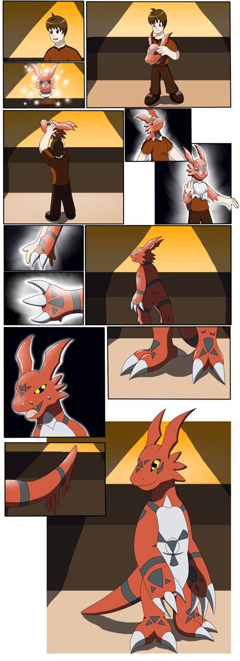 Comission Guilmon Mask Guilmon Tf By Avianine On Deviantart