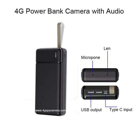 Spy Camera With 4g Wifi Audio Battery