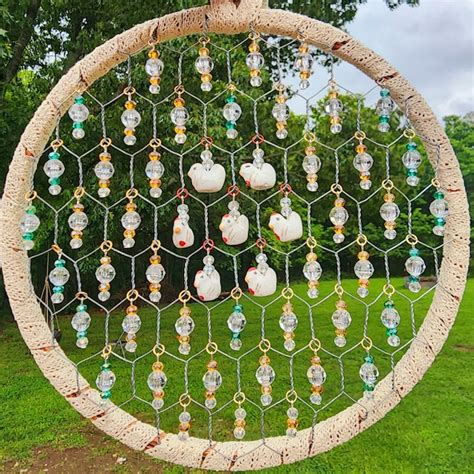 Chicken Wire Sun Catcher Etsy