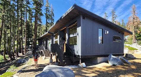 Frog Lake Backcountry Huts Mass Timber Win Project Woodworks