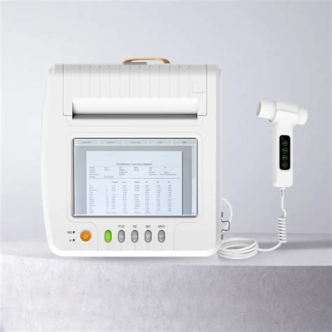 Contec Sp100b Spirometer Lung Tester Infrared Rechargeable Hand Held Spirometer Portable