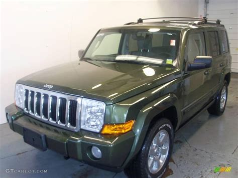 2007 Jeep Green Metallic Jeep Commander Sport 4x4 25580808 Photo 11