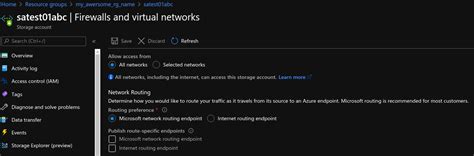Networkrules Always Present On Azurermstorageaccount Even When Not Defined · Issue 8342