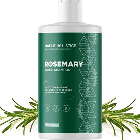 Biotin Rosemary Shampoo For Hair Growth Vegan Sulfate Free Rosemary