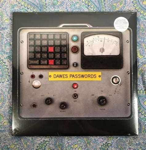 Passwords By Dawes Record 2018 For Sale Online Ebay