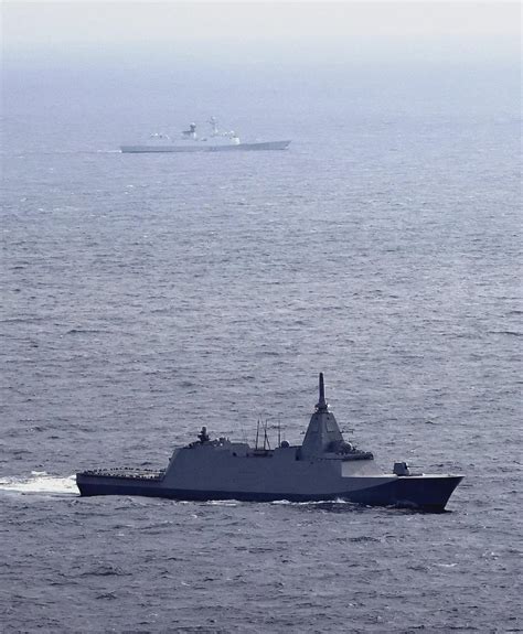 Peoples Liberation Army Navy Plan Type 054 Frigate Vs Japanese Navy
