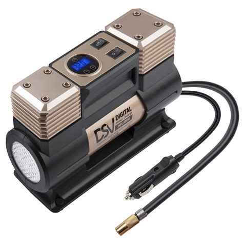 Dsv Standard Digital Portable Heavy Duty Double Cylinders Air