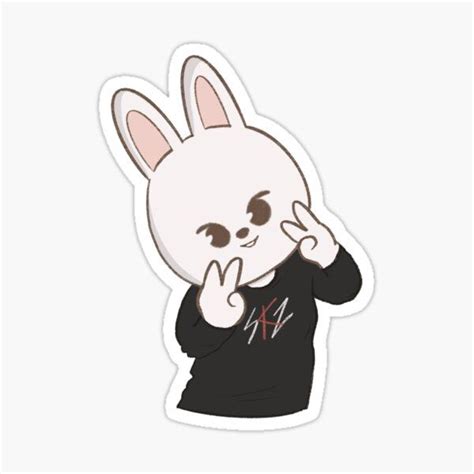 Skzoo Leebit Skz Logo Ver Sticker For Sale By Hellohallyu Cartoon