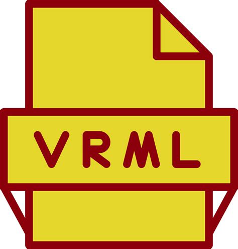 Vrml File Format Icon 16903422 Vector Art At Vecteezy