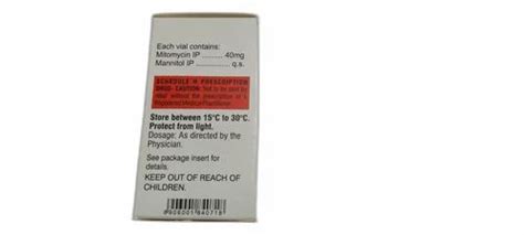 Zydus Celexa Mitomycin Injection 40 Mg Mitomycin Packaging 1 Vial