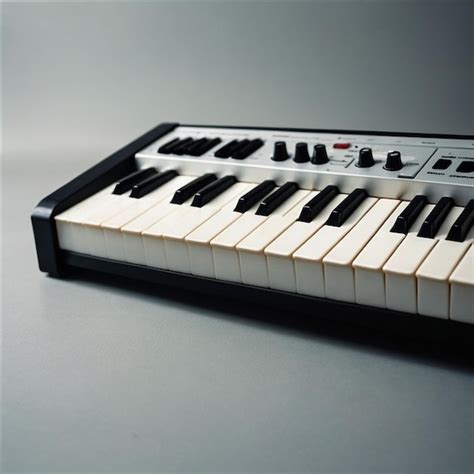 Premium Photo Keyboard Piano Isolated 3d Rendering