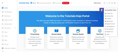 Tutorials Dojo Portal Faqs Tutorials Dojo