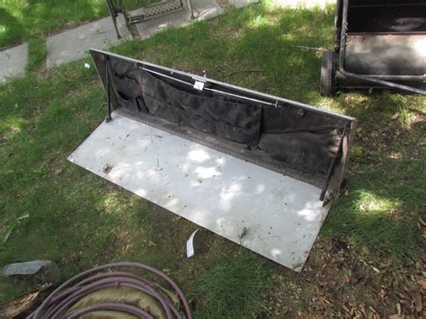 Checker Plate Tailgate Tool Box