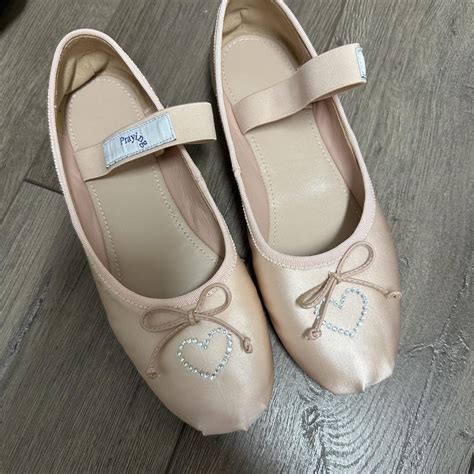 Praying Pink Ballet Flats Brand New Only Worn To Depop