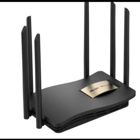 Black Ruijie Rg Ew G Pro M Dual Band Gigabit Wireless Router For Home Ghz Mbps