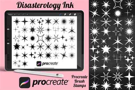 Lightning Brush Procreate Design Bundles