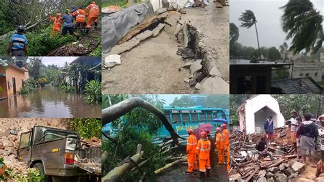 മിന്നൽ ചുഴലിയിൽ കടപുഴകി മരങ്ങൾ തകർന്ന് തരിപ്പണമായി വീടും വാഹനങ്ങളും