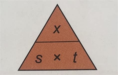 Equation Triangles Flashcards Quizlet