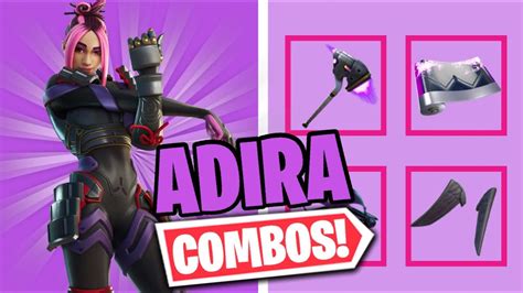 Adira Combos Fortnite Skin Review Youtube
