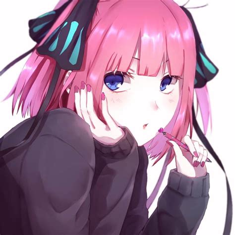 中野二乃插画师タピ粉【お】的五等分的新娘插画图片 Bobopic