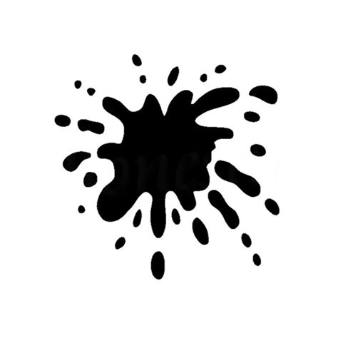 Funny Splat Splash Graphic Car Motorcycle Lorry Window Wall Home
