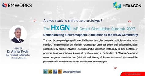 Demonstrating Electromagnetic Simulation To The Hxgn Community Hxgn