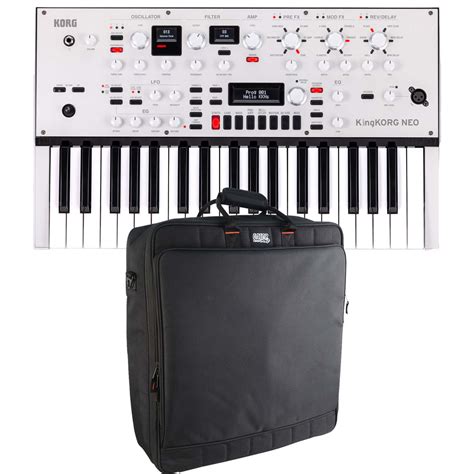 Korg Kingkorg Neo Virtual Analog Synthesizer G Mixerbag 2123 Bundle