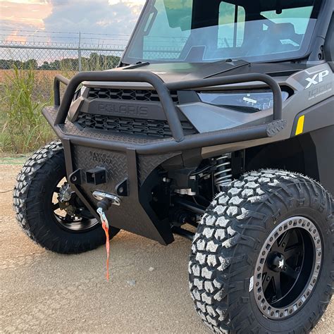 Polaris Ranger Front Bumper And Replacement Grill Guard For 1000