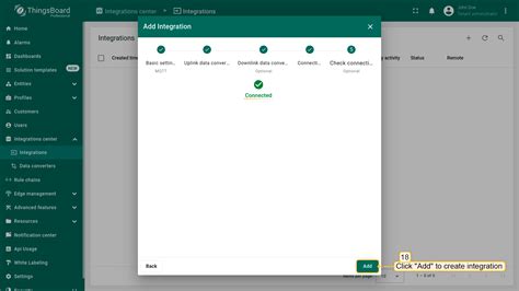 MQTT Integration ThingsBoard Cloud