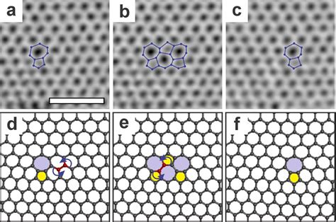 Figure 1 From Thermally Induced Dynamics Of Dislocations In Graphene At Atomic Resolution