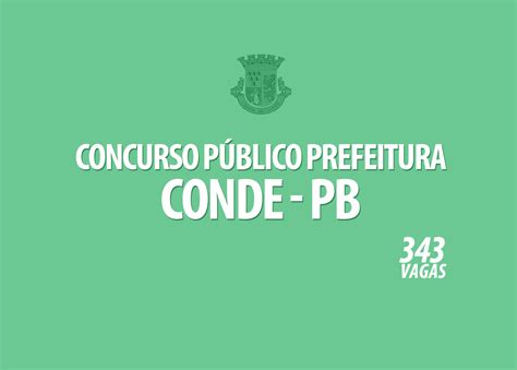 Empresa Organizadora Divulga Gabarito Preliminar Do Concurso Do Conde