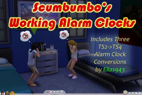 Working Alarm Clocks SCUMBUMBO