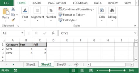 Count Cells Through Excel Vba