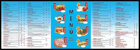 Speisekarte Von ADANA Kebab Pizza Ascona