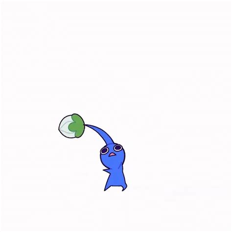 Blue Pikmin Pikmin Drawn By Honguito Danbooru