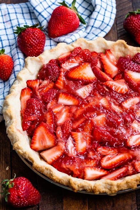 Fresh Strawberry Pie Recipe Crazy For Crust