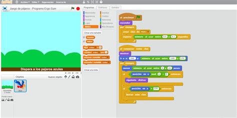 Tutoriales Videojuego De Pájaros Programado Con Scratch 20