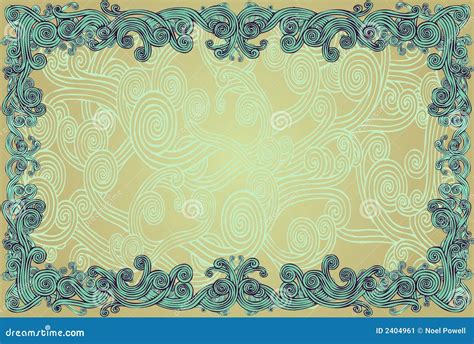 Curly Border Stock Vector Illustration Of Curve Pattern 2404961