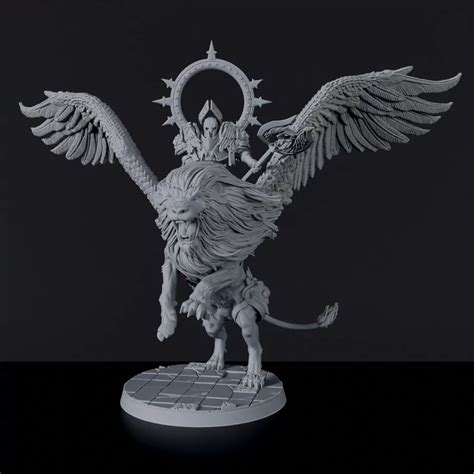 Lost Crusade High Lord On Winged Lion