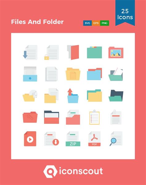 Files And Folder Icon Pack 25 Free Download Files And Folders Icons