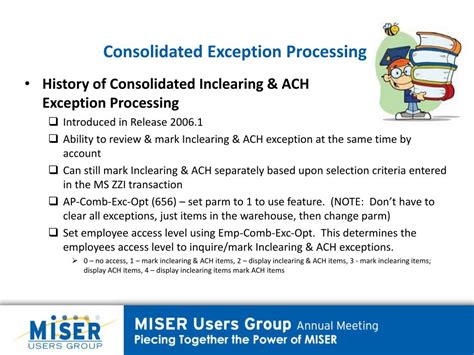 PPT Consolidated Exception Processing PowerPoint Presentation Free