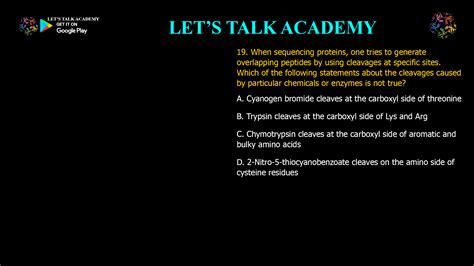 Understanding Protein Cleavage In Protein Sequencing Csir Net Life