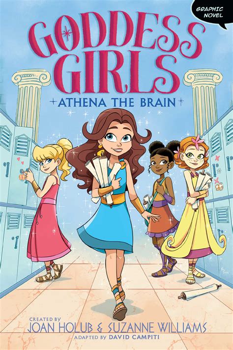 Athena The Brain Goddess Girls Graphic Novels 1 By Joan Holub