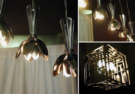 DIY Lamps And Chandeliers Made Of Everyday Objects DeMilked