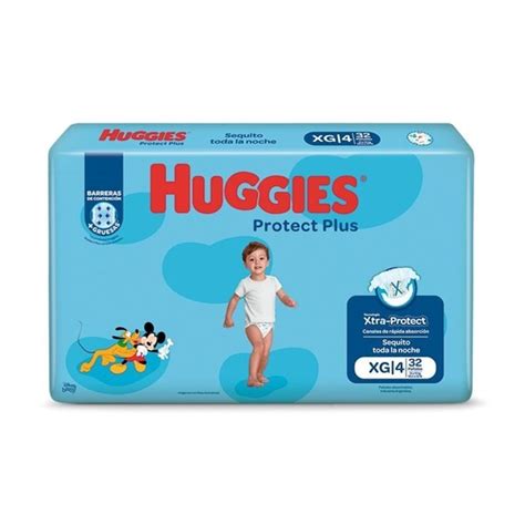 Pañal Huggies Jumbo Protect Plus Xg Huggies Sin Categoría Farmacia
