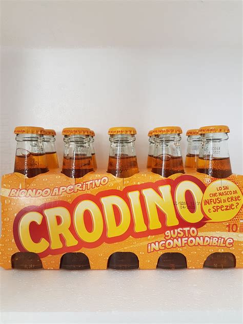 Crodino 10 x 100ml | Classic Italian Non-Alcoholic Aperitivo Drink ...